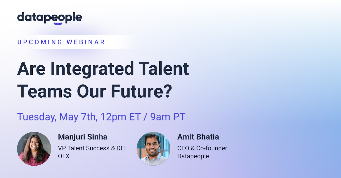 Are Integrated Talent Teams Our Future?