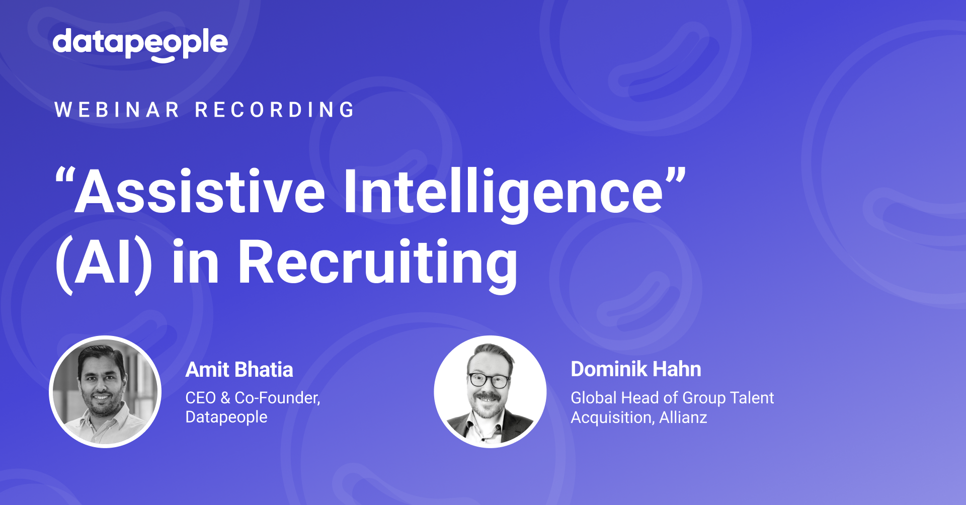 Assistive Intelligence (AI) in Recruiting Webinar